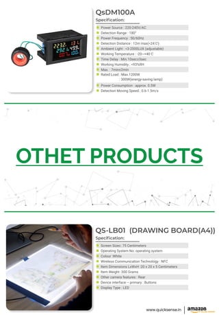 quick sense innovations | PDF