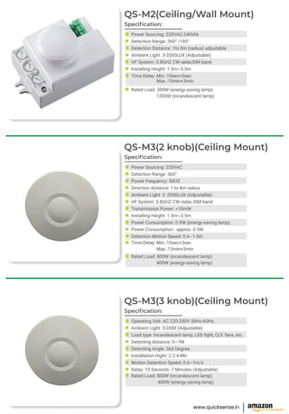 quick sense innovations | PDF