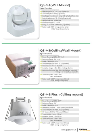 quick sense innovations | PDF