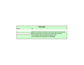 All purpose worksheet (conversions) | XLS