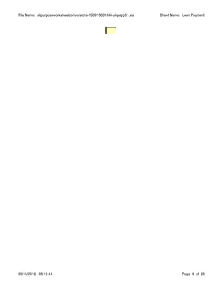 All purpose worksheet (conversions) | XLS