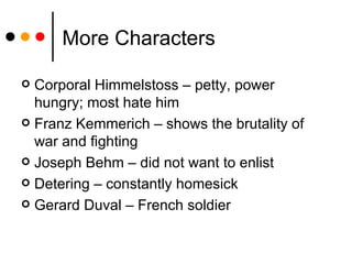 All Quiet Notes | PPT