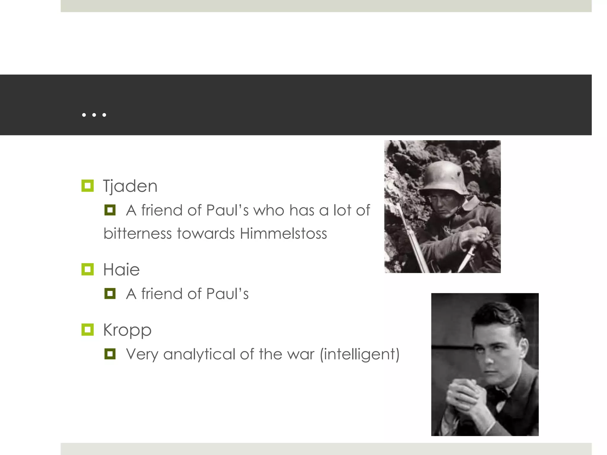 All quiet on the western front | PPTX