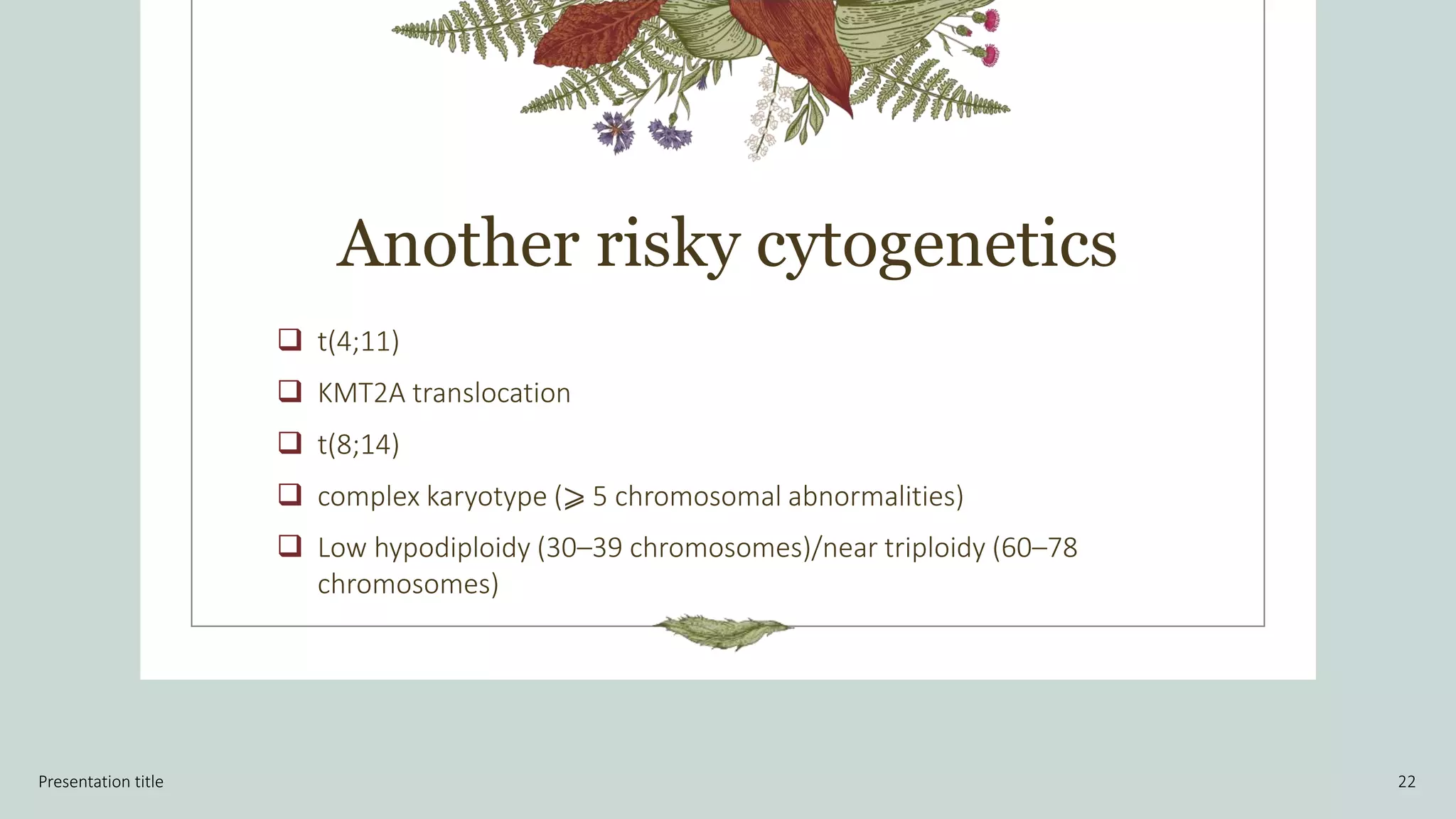 ALL risk stratification.pptx