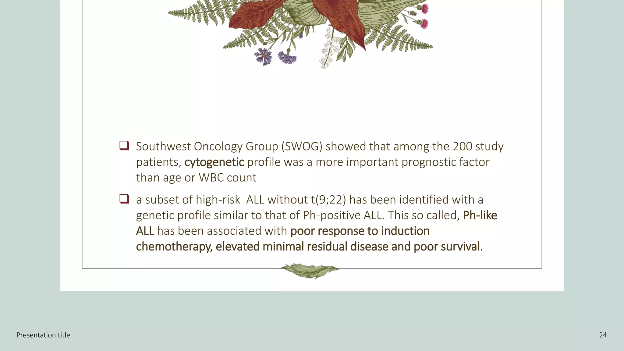 ALL risk stratification.pptx