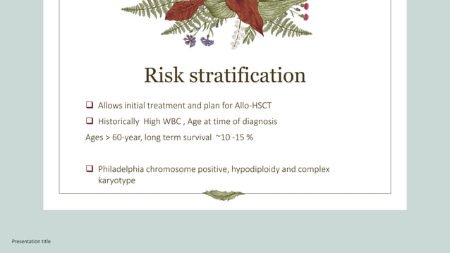 ALL risk stratification.pptx