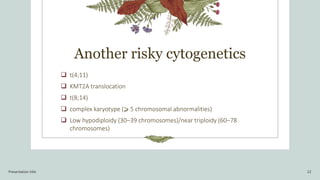 ALL risk stratification.pptx