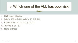 ALL risk stratification.pptx