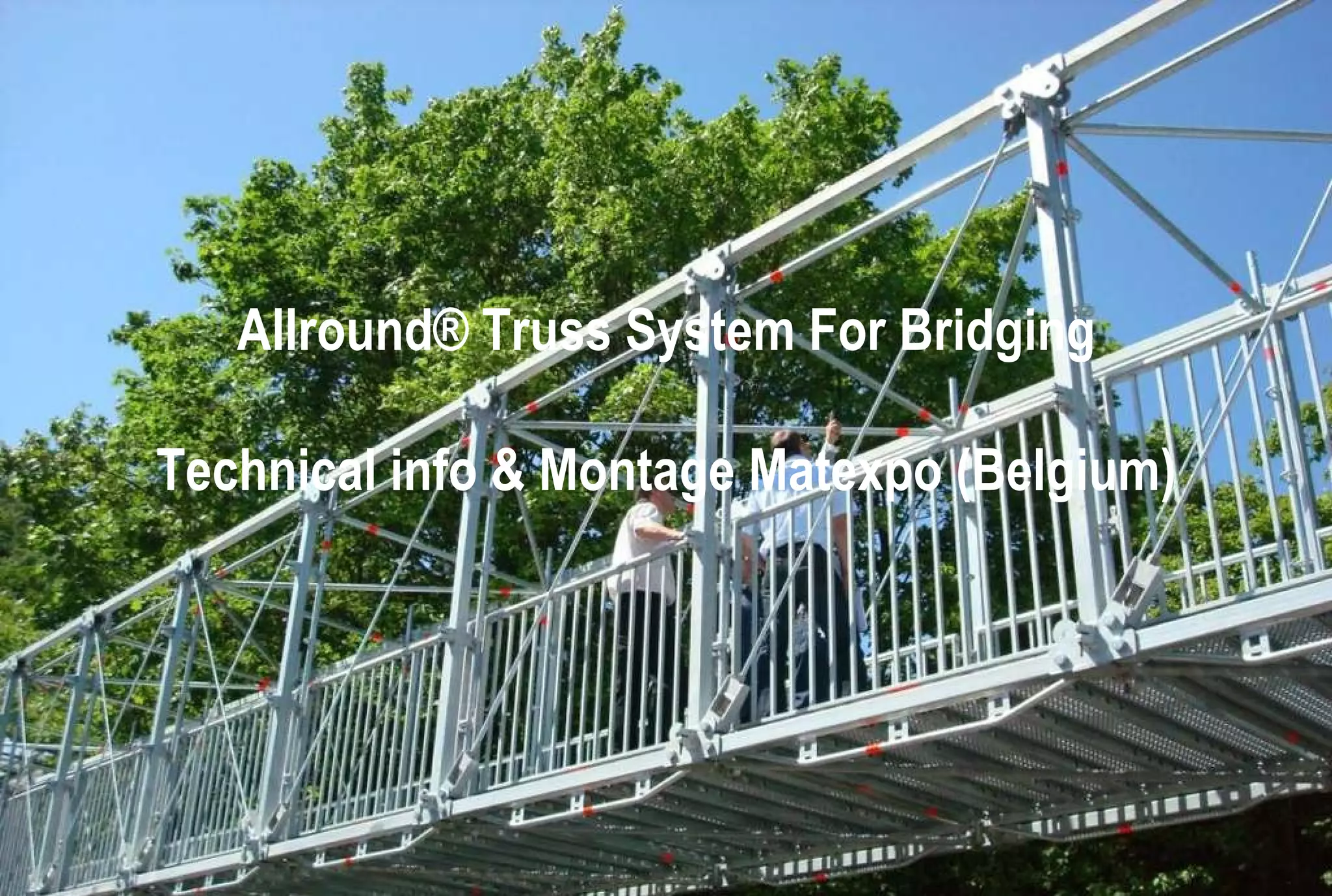 Allround® Truss System For Bridging Ppt Matexpo | PPT