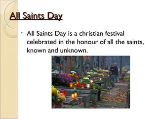 All Saint Day in Poland | PPT
