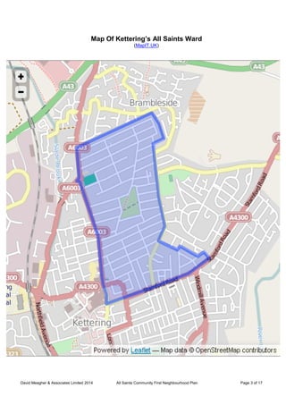All saints ward community first neighbourhood plan jan 2014 final ...