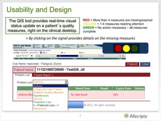 Allscripts app challenge qis final | PPT