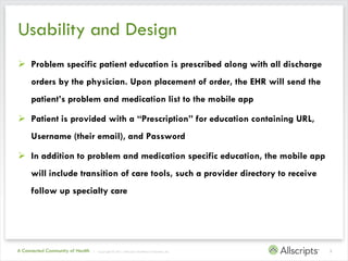 Allscripts App Challenge | PPT