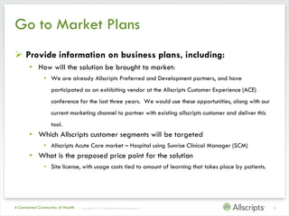 Allscripts App Challenge | PPT