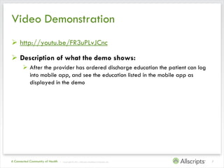 Allscripts App Challenge | PPT
