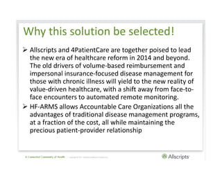 Allscripts challengesubmissionv20130203 | PPT