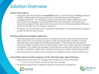 Allscripts open app challenge slide deck final | PPT