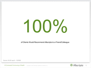 Allscripts Presentation | PPTX