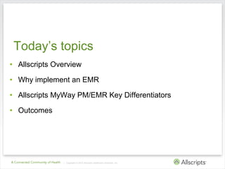 Allscripts Presentation | PPTX