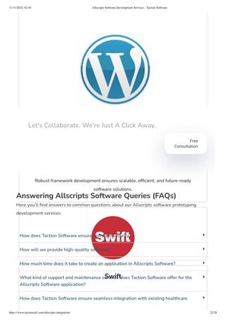 Allscripts Software Development Services - Taction Software.pdf