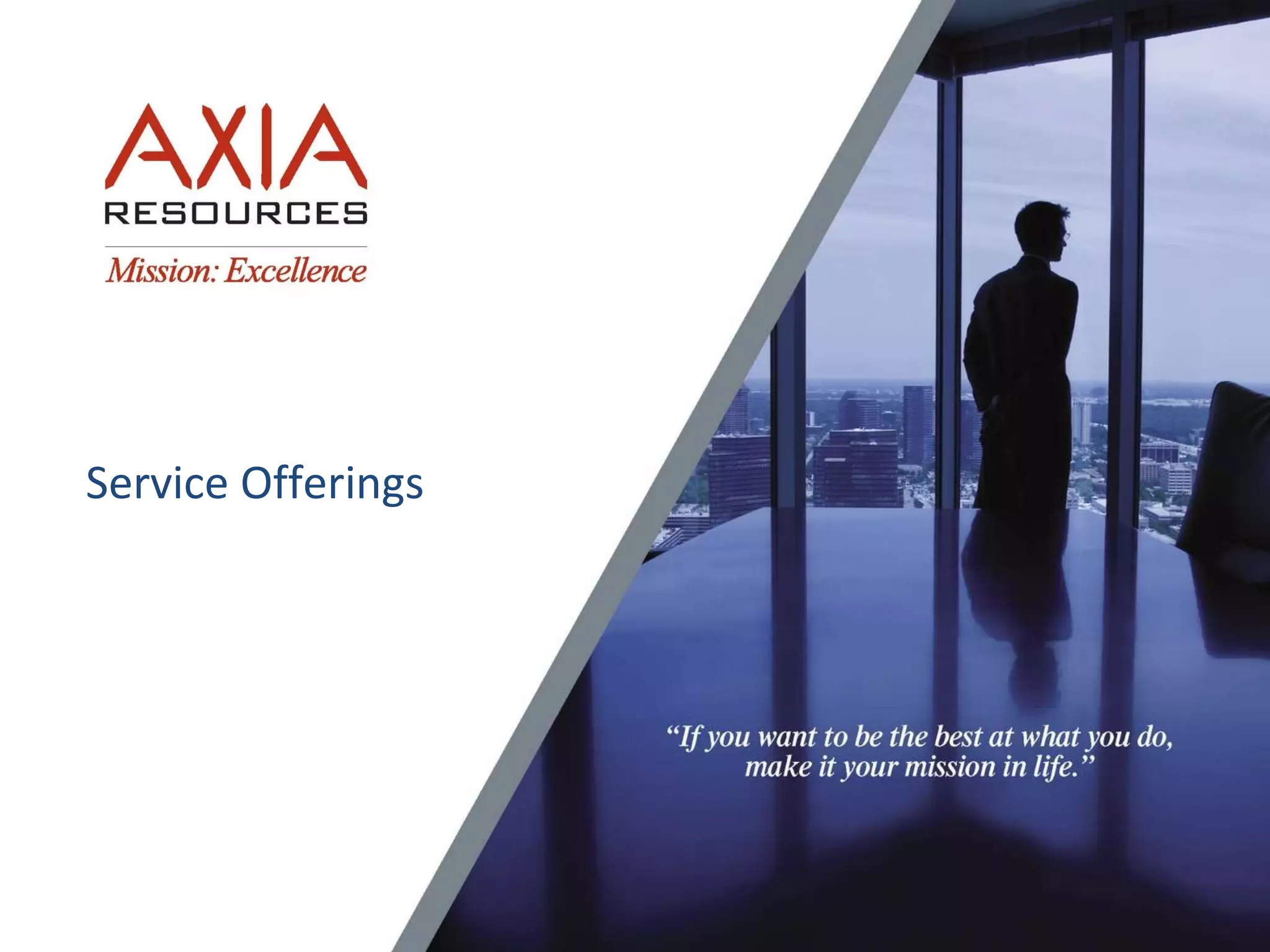 AXIA Resources | PPT