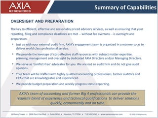 AXIA Resources | PPT