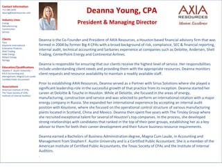 AXIA Resources | PPT