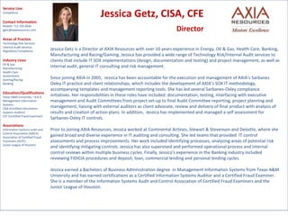 AXIA Resources | PPT