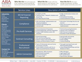AXIA Resources | PPT