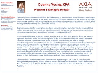 AXIA Resources | PPT