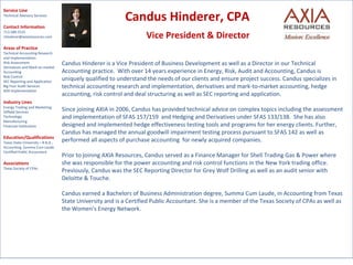 AXIA Resources | PPT