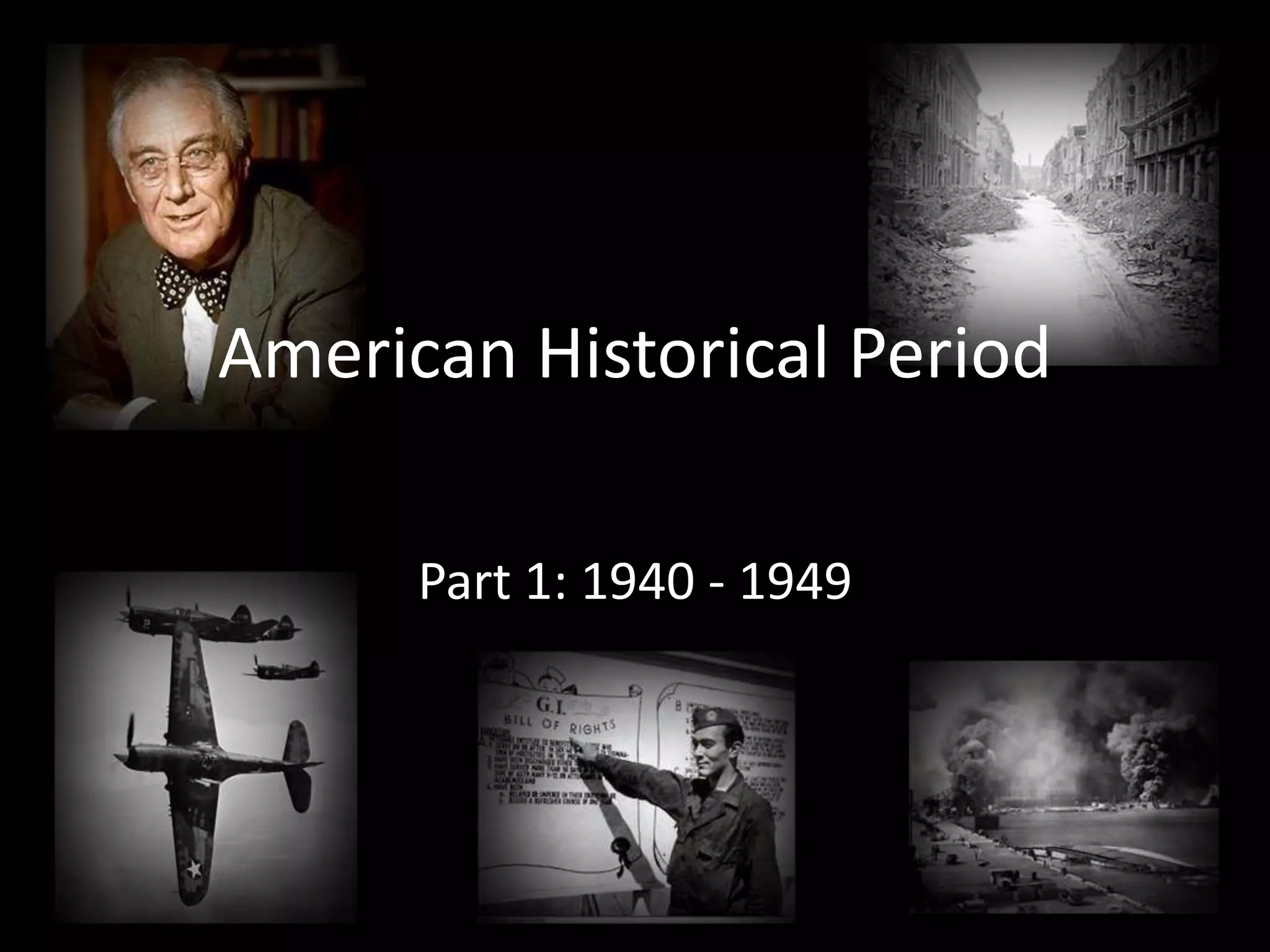 All slides (1940s 1950s) | PPTX