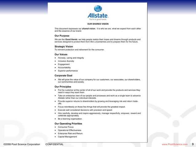 The Allstate-Posit Science Partnership: Cognitive Training for Safer ...