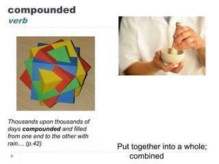 All summer in a day vocab. | PPTX