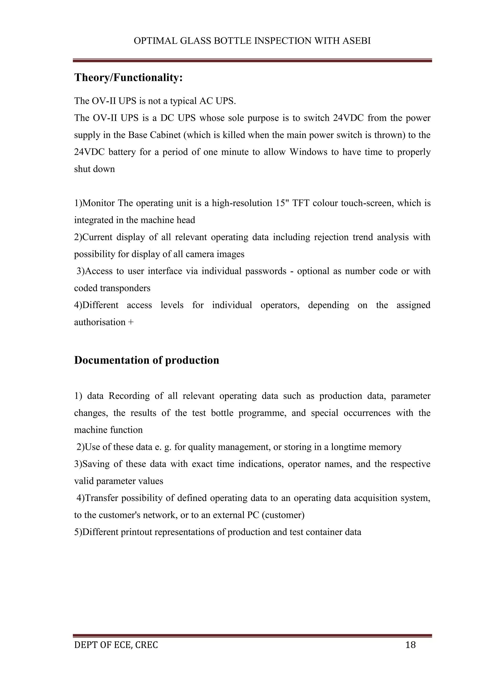 All surface empty bottle inspection(ASEBI) FULL DOCUMENTATION | PDF