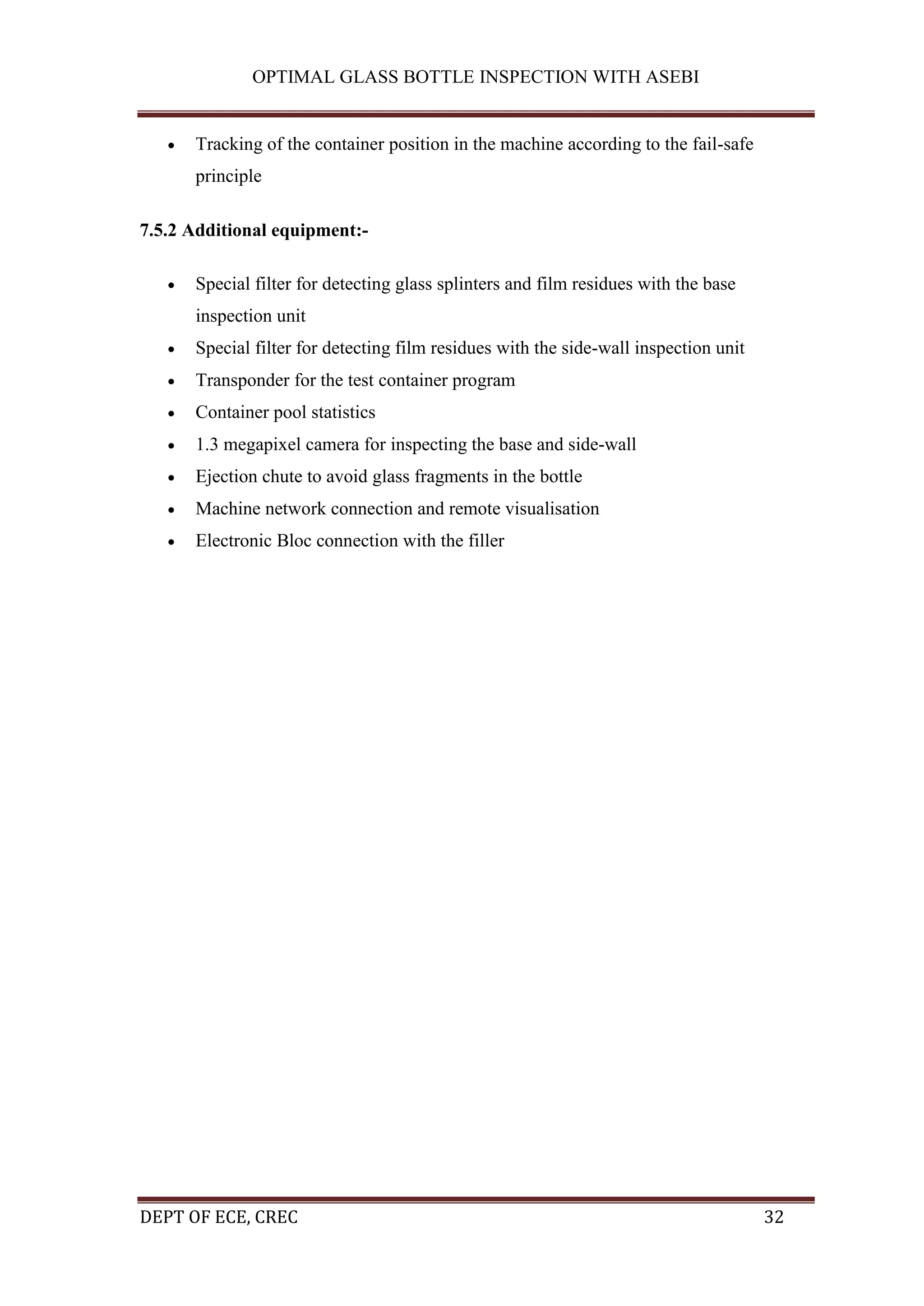 All surface empty bottle inspection(ASEBI) FULL DOCUMENTATION | PDF