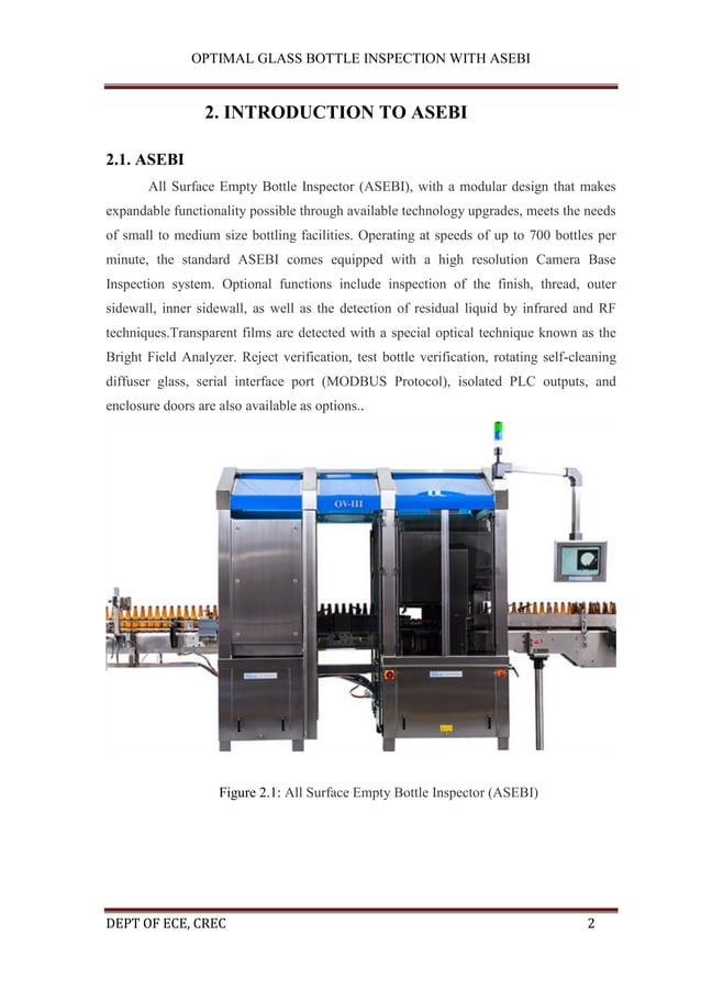 All surface empty bottle inspection(ASEBI) FULL DOCUMENTATION | PDF ...