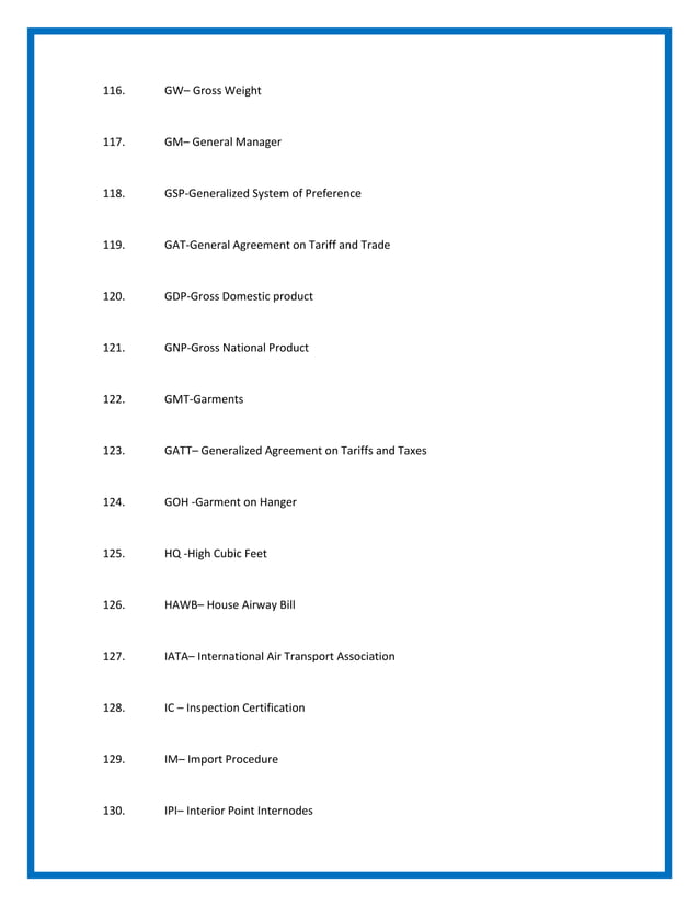 All textile abbreviations | PDF