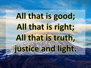 All That Is Good.pptx