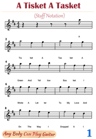 A-Tisket A-Tasket | PDF