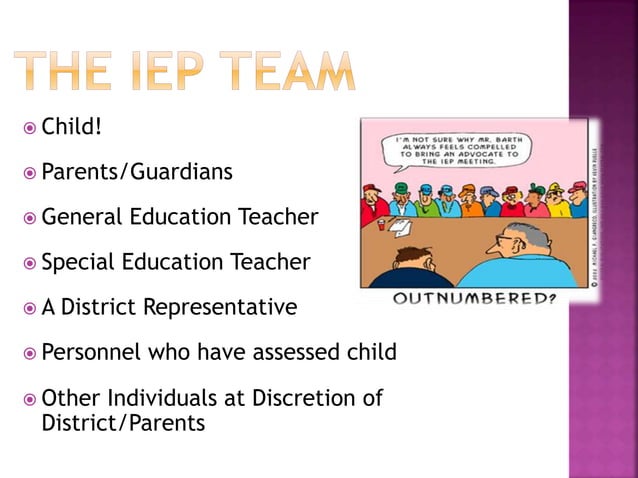 The BASICS of the IEP PROCESS | PPTX