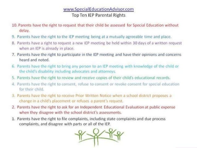 Iep Parent Concern Statement Samples