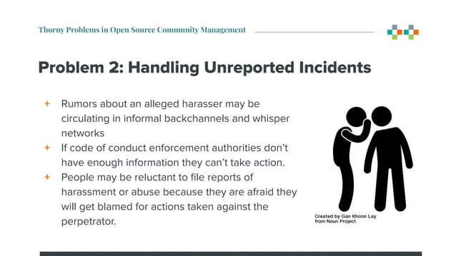 Thorny Problems in Open Source Community Management | PPT