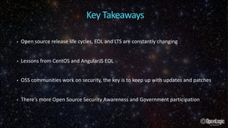 All Things Open 2022 - State of OSS Security & Support | PPT