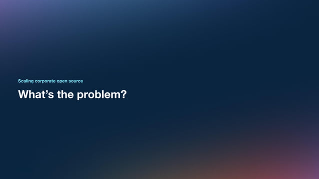 Scaling an Open Source Sponsorship Program | PPT