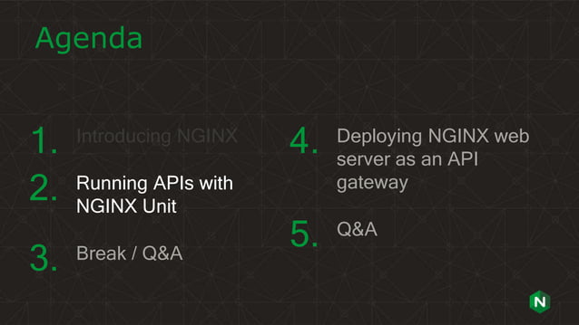Session: A Reference Architecture for Running Modern APIs with NGINX ...