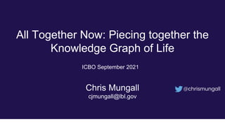All together now: piecing together the knowledge graph of life | PPT