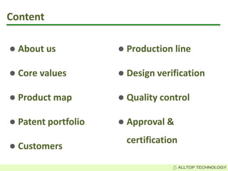 Alltop company profile | PPTX