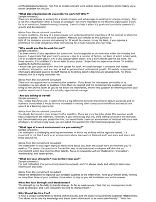 All type of interview question and answer | DOCX