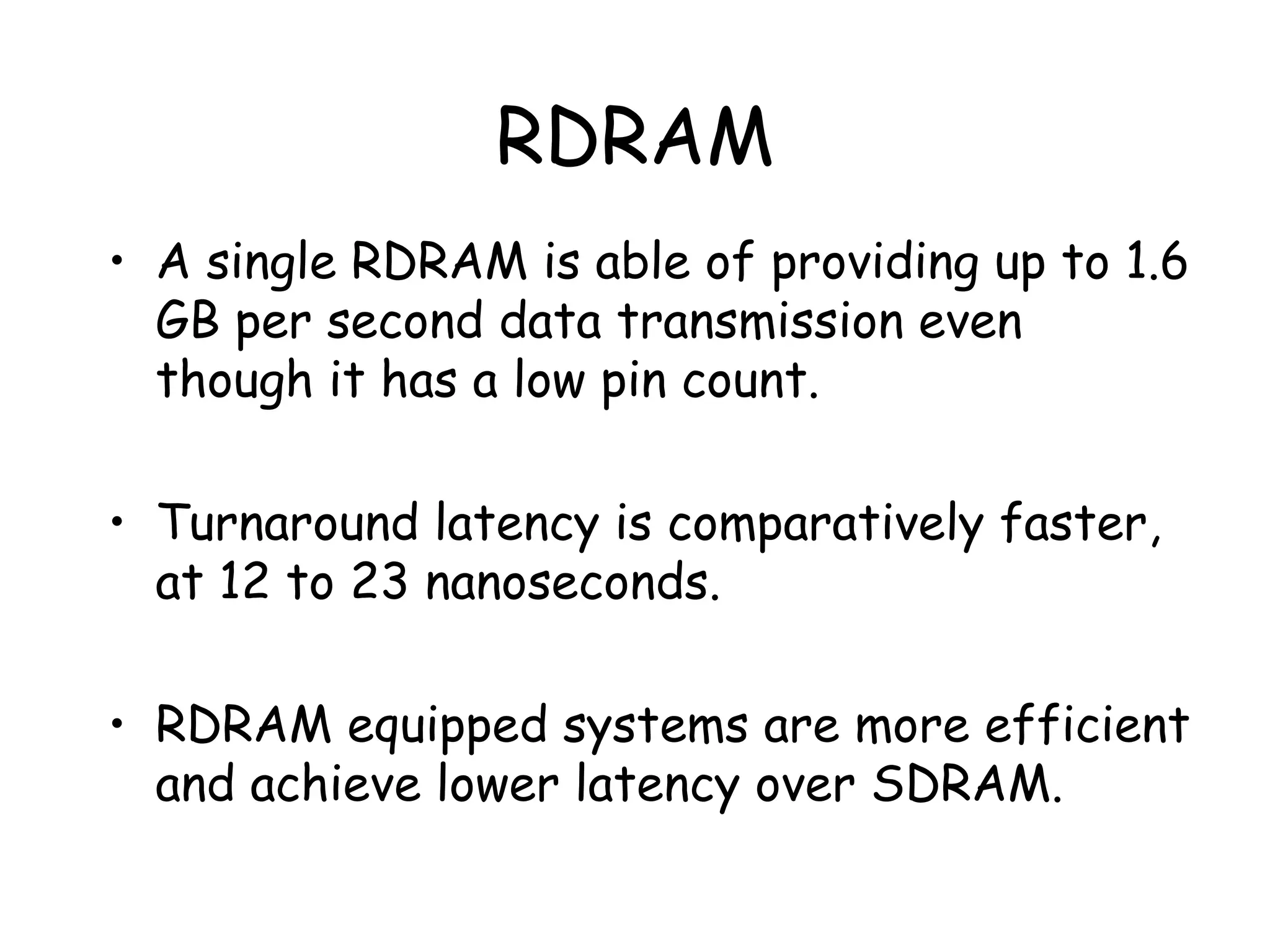 All types of DRAM and their function.ppt | Data Storage and Warehousing | Computing